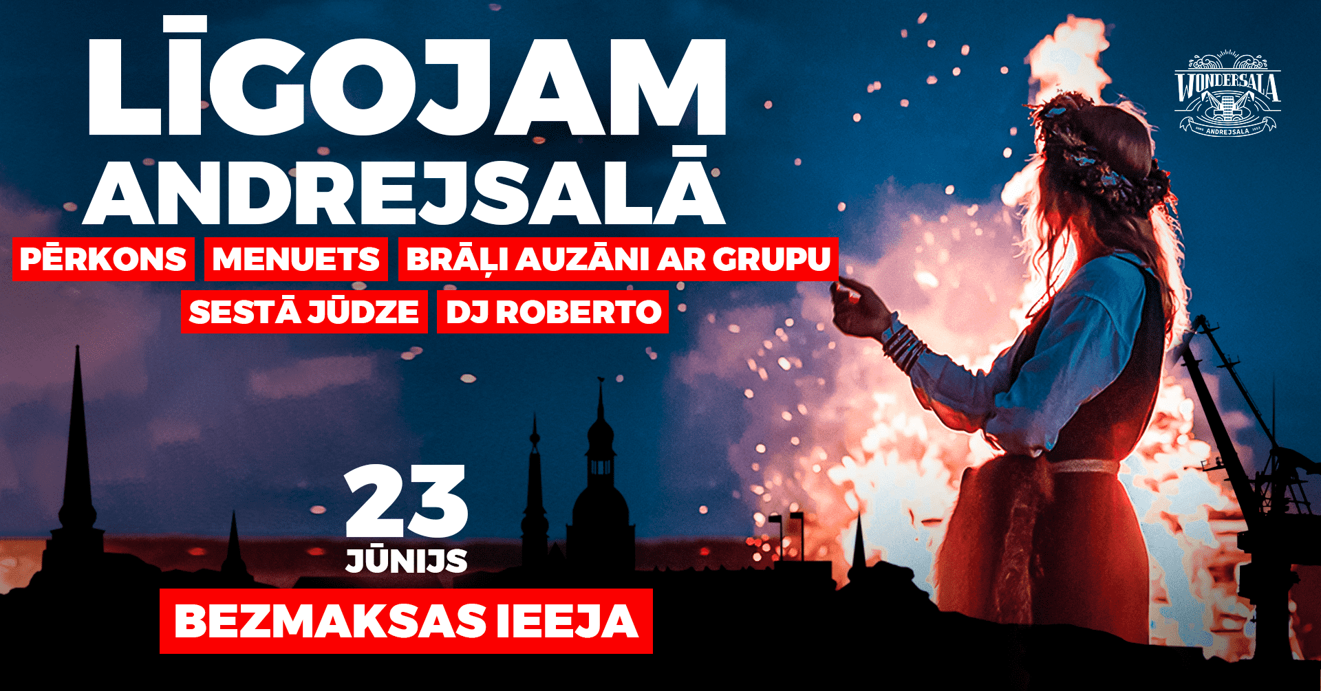 Wondersala - Brīvdabas Pasākumi Rīgā | Wondersala - Pasākumi Andrejsalā